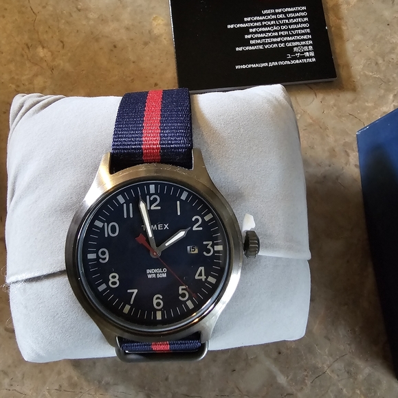 Timex | Accessories | Timex For Express Indiglo Mens Watch Without Tags ...